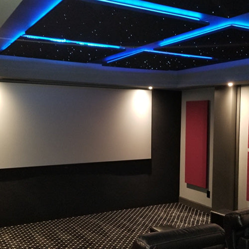 Star Ceiling Panels | Fiber Optic Acoustic Ceiling for Home Theaters ...