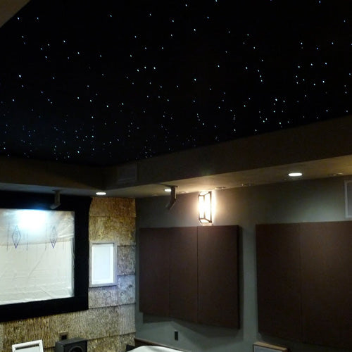 Star Ceiling Panels | Fiber Optic Acoustic Ceiling for Home Theaters ...