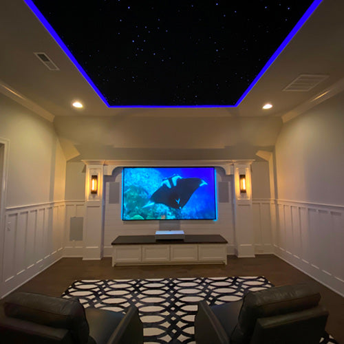 Star Ceiling Panels | Fiber Optic Acoustic Ceiling for Home Theaters ...