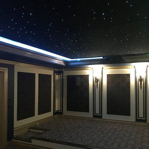 Star Ceiling Panels | Fiber Optic Acoustic Ceiling for Home Theaters ...
